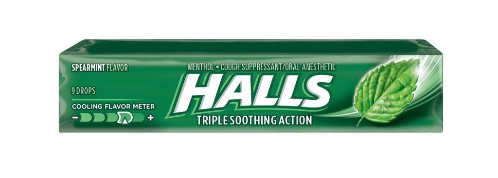 Halls Cough Drops Spearmint 20ct – S & O Wholesale