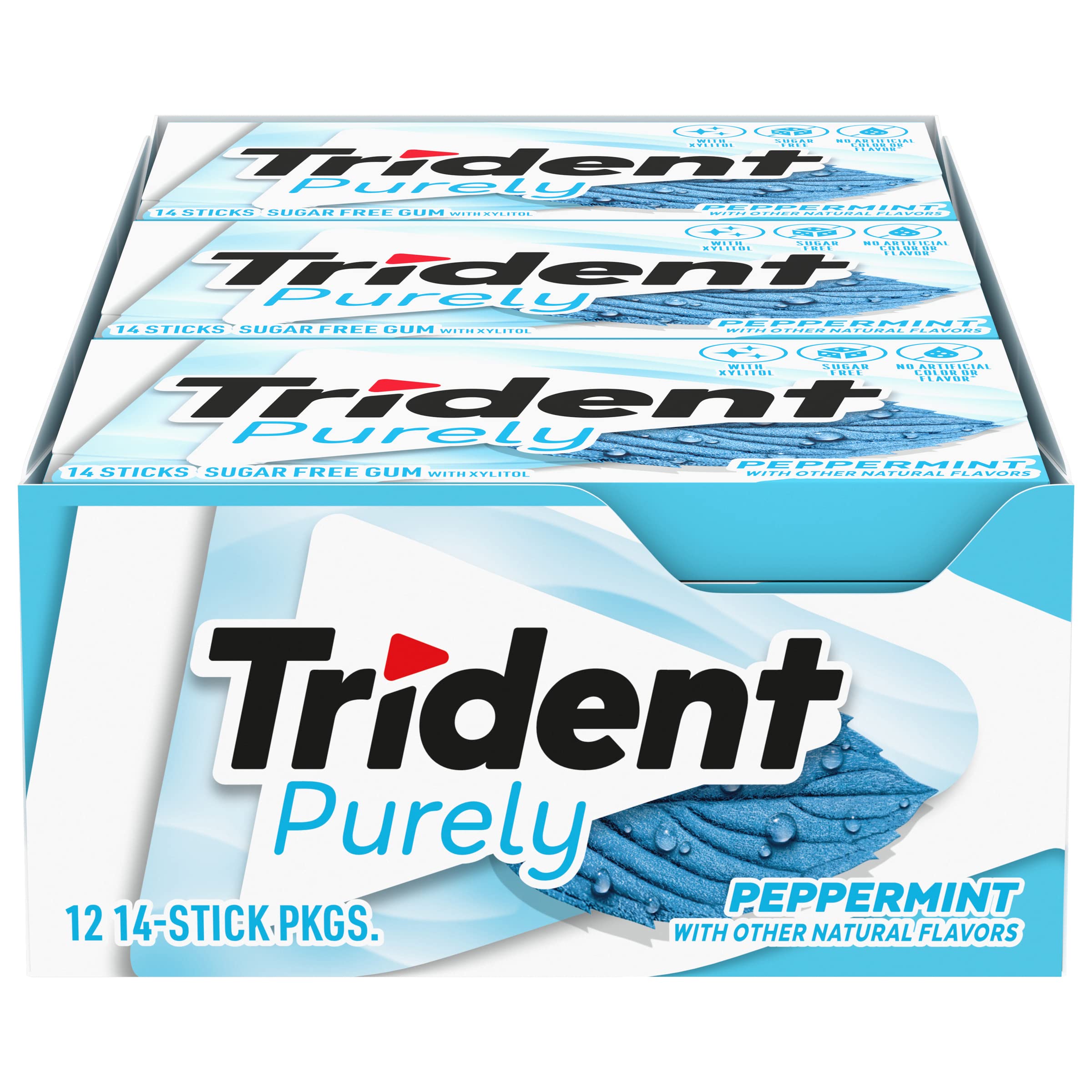 Trident White Peppermint 12 Counts – S & O Wholesale